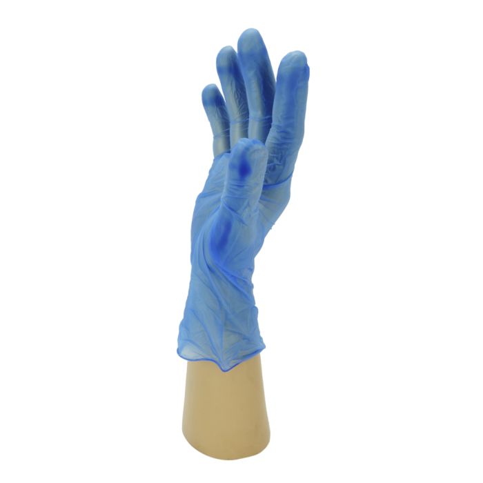 Blue Vinyl Powder Free Gloves – Essex Supplies