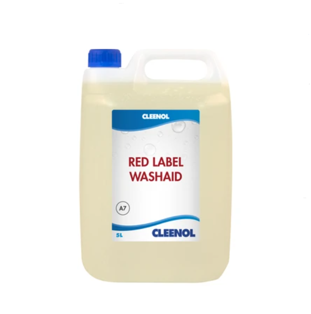 Red Label Wash Aid A7 ( HEAVY SOILING) 5ltr or 20ltr – Essex Supplies