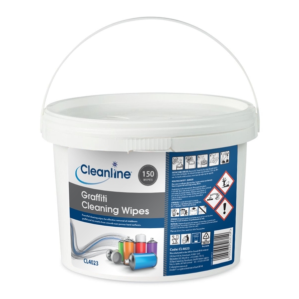 Cleanline Graffiti Cleaning Wipes 4 x 150 – Essex Supplies