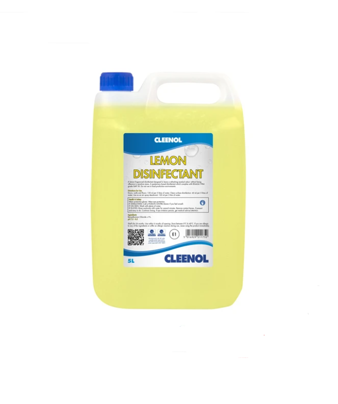 Lemon Disinfectant 5ltr – Essex Supplies